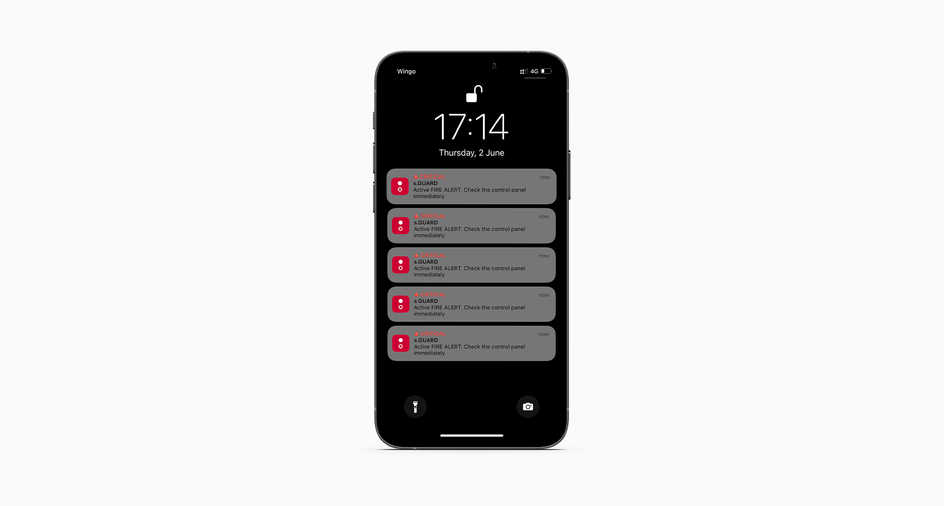 In case of fire: alerting & communication